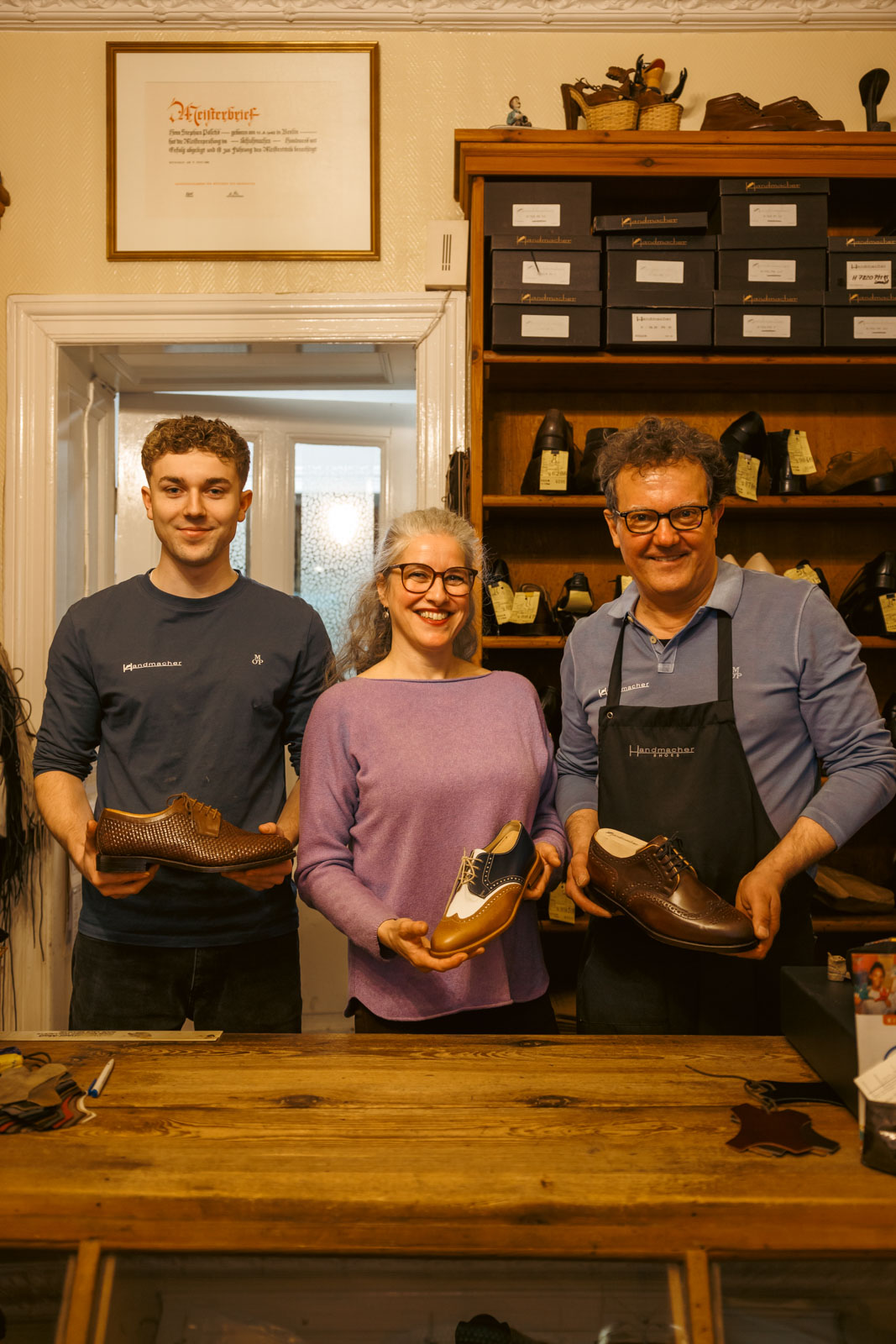 Norweger aus Hirschleder von Handmacher - Der Feine Herr